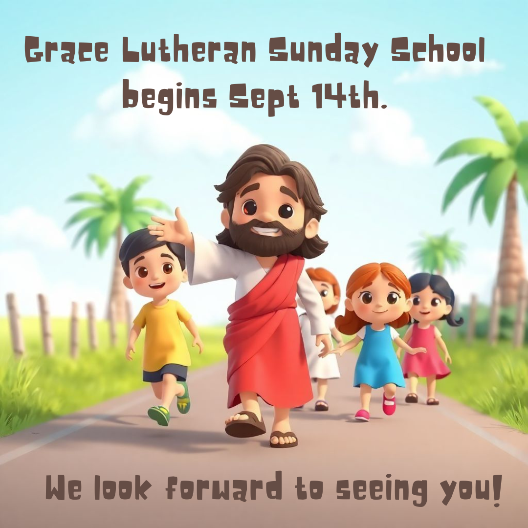 Sunday School Children Cartoon
